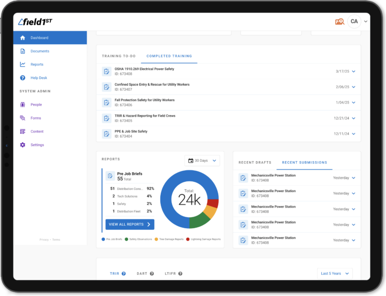 5 Best EHS Management Software Platforms in 2025 | Field1st